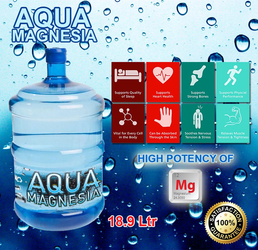 Aqua Magnesia (18.9L) Drinking Bottle Water - Aqua 5 Official Website